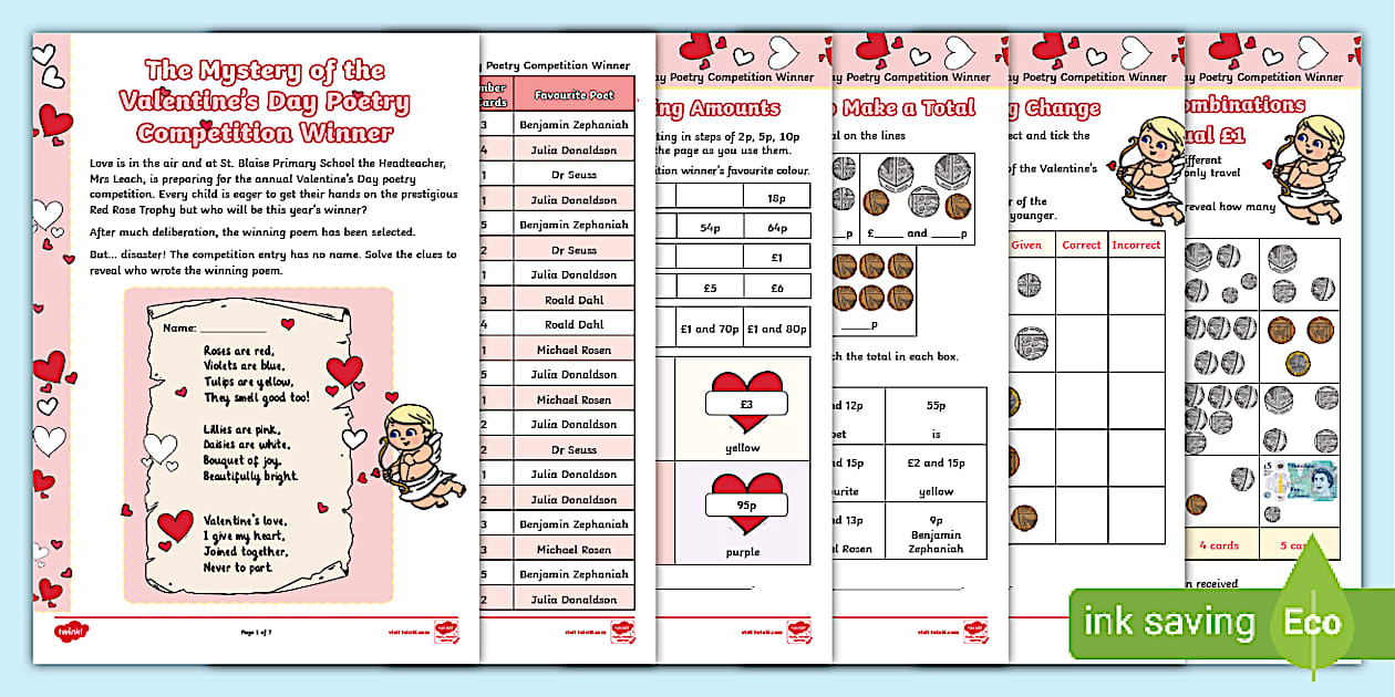 👉 Y2 Mystery of the Valentine's Day Poetry Competition Winner