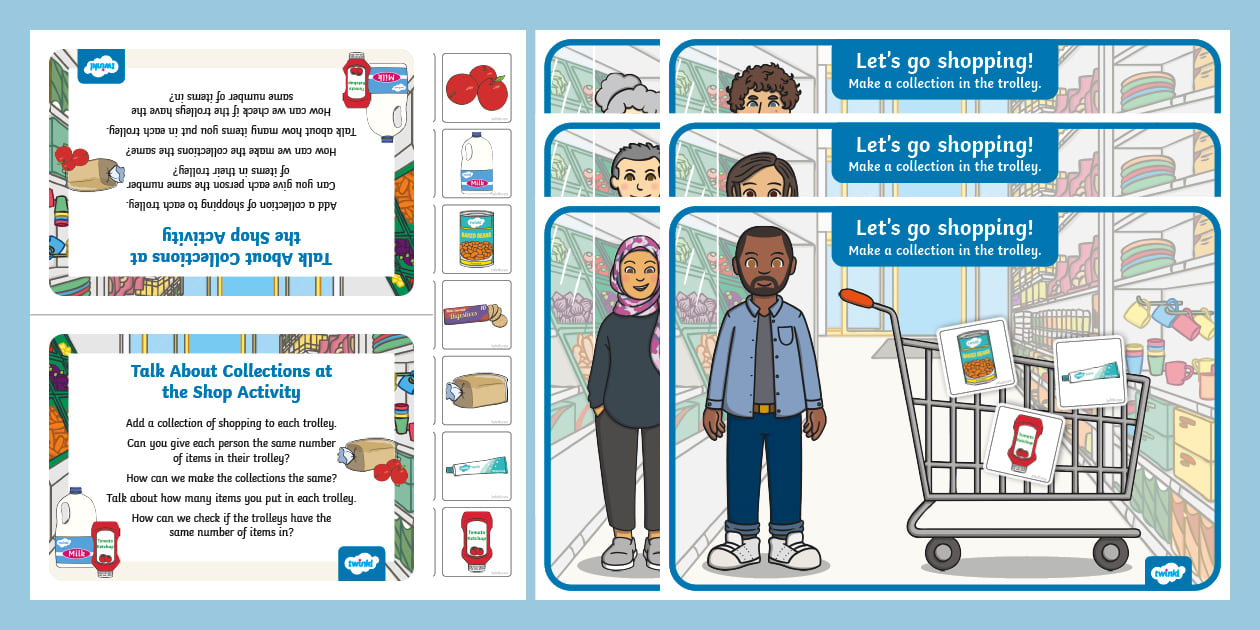 👉 Talk About Collections at the Shop Activity | Twinkl