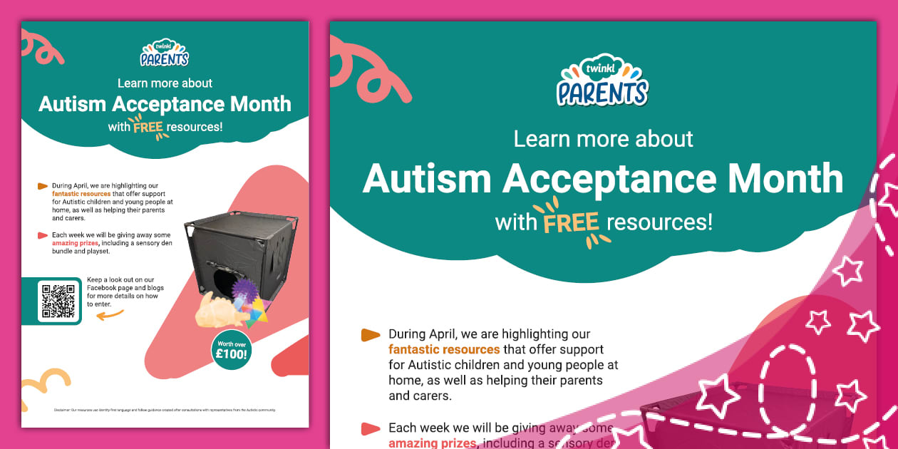 Parents Learn More About Autism Acceptance Month - Twinkl