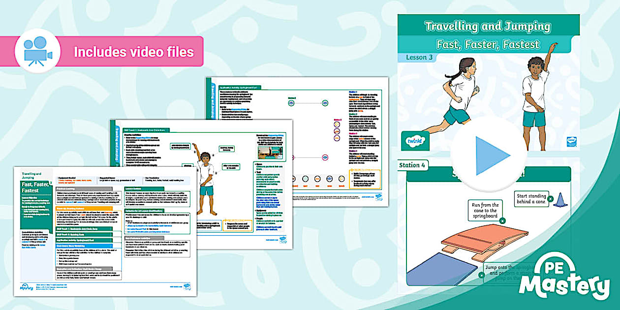 Year 3 Travelling and Jumping L3 (teacher made) - Twinkl