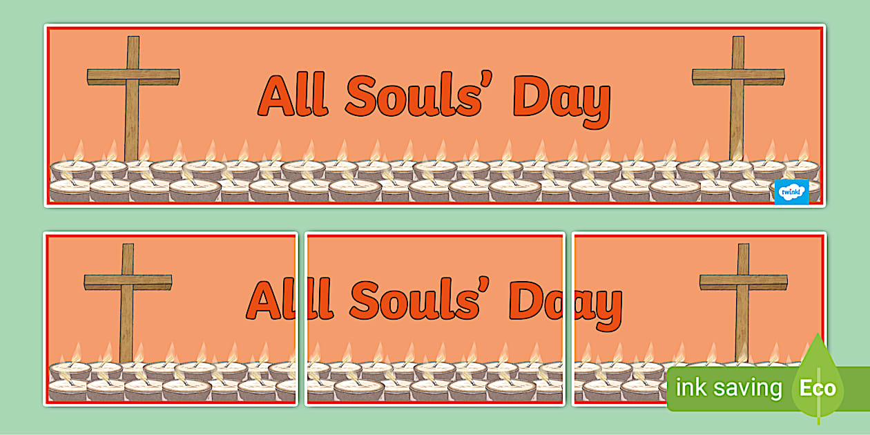 All Souls' Day Banner | Religious Education Resources | KS2