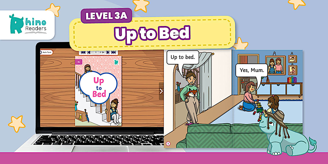 Level 3a Decodable Readers: Up to Bed