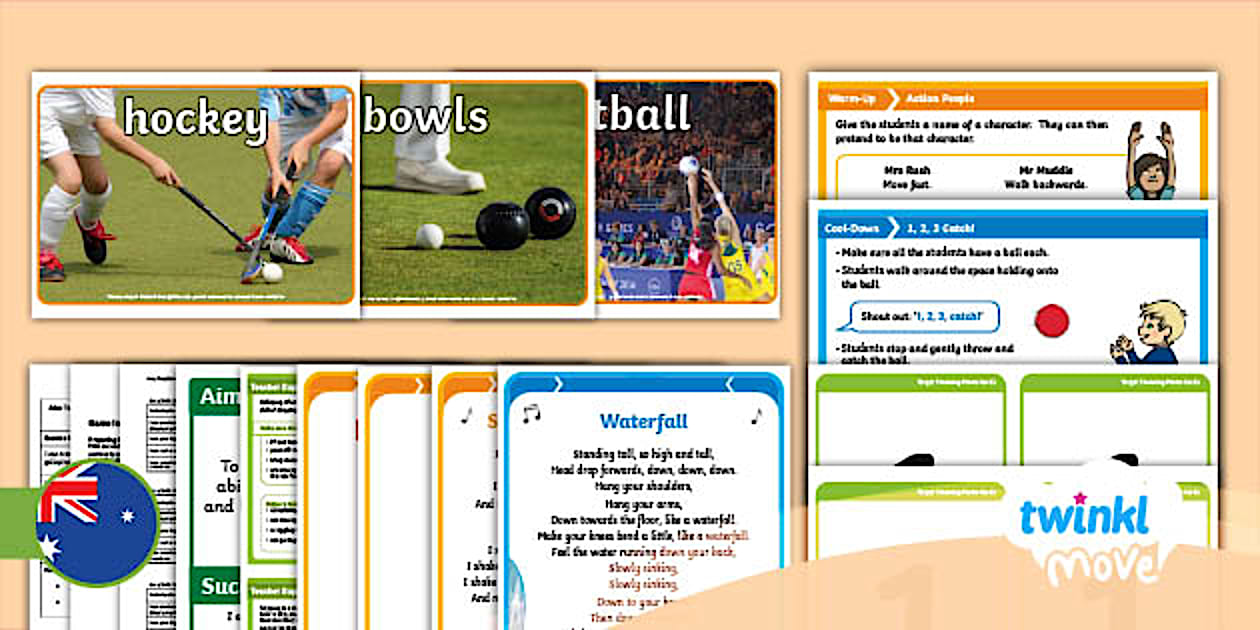 Move PE Foundation Games: Best of Balls Lesson 5: Bounce and Catch ...