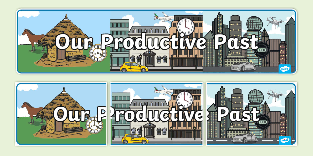 Our Productive Past Year 2 Display Banner Integrated Unit