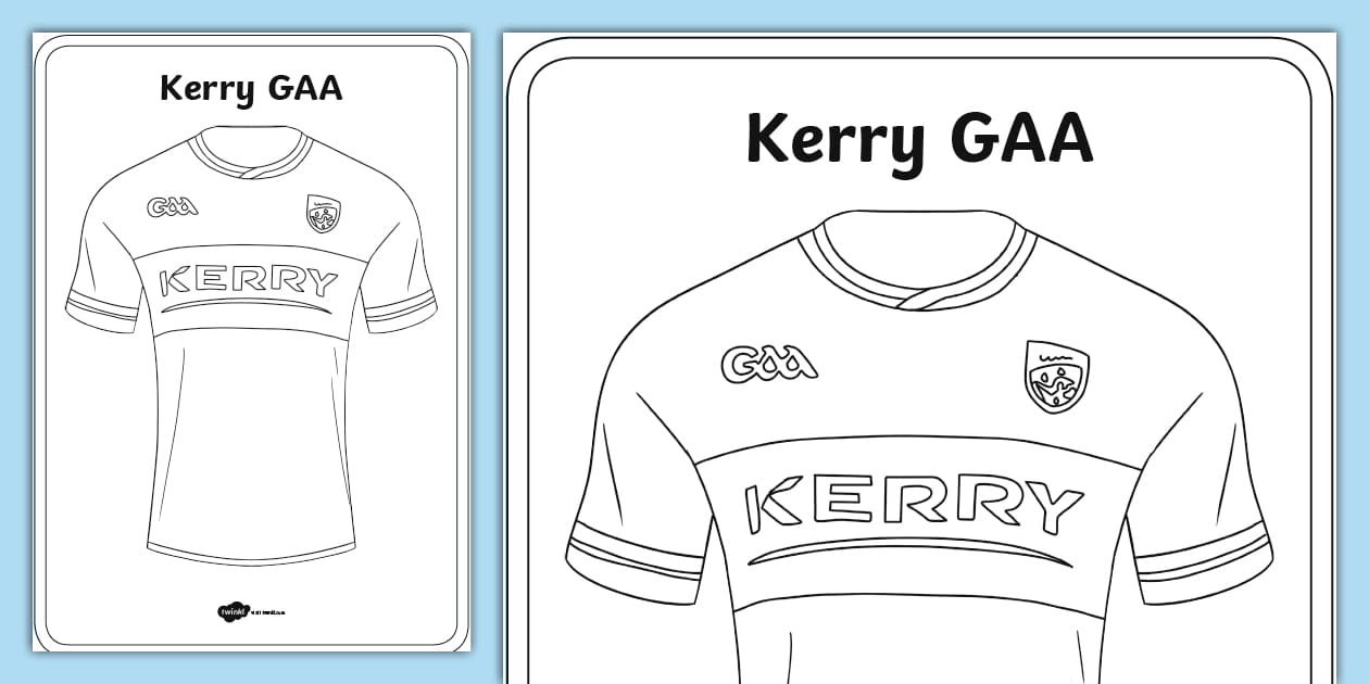 Jersey of Kerry GAA Poster | Twinkl Resources Ireland