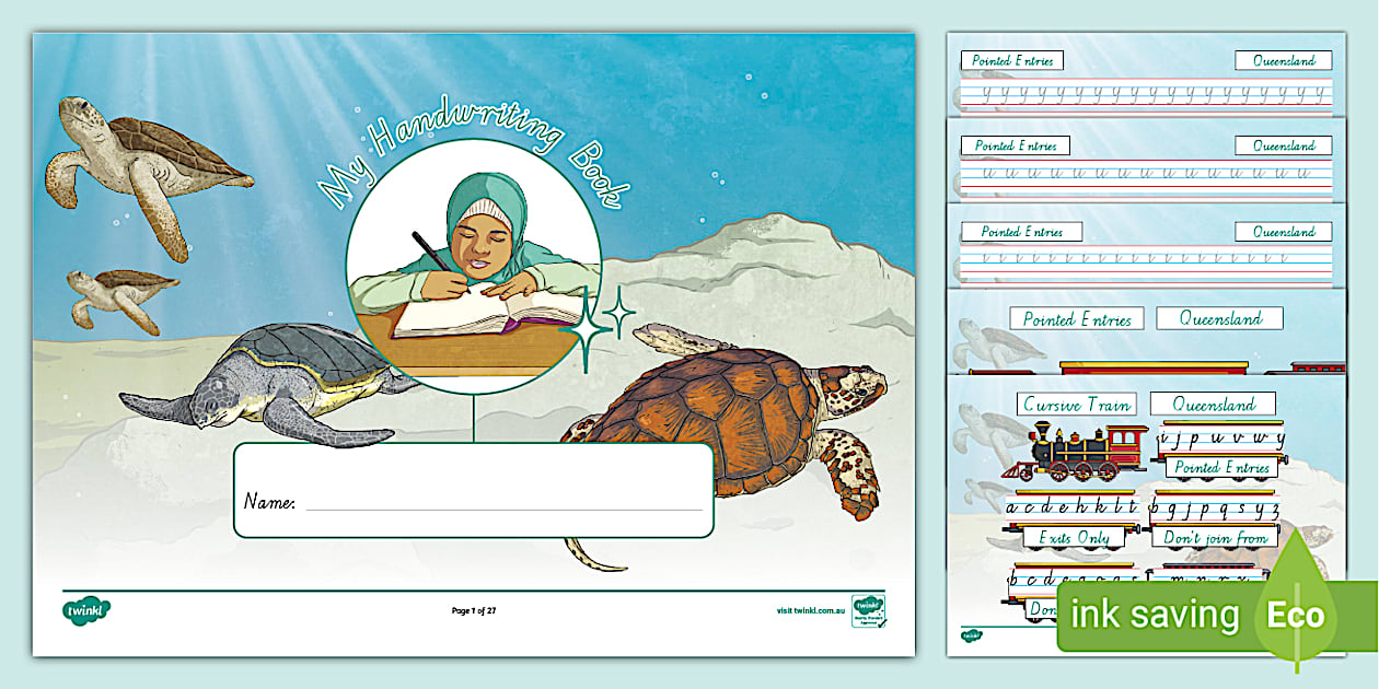 Learn to Write In Joined/Cursive Booklet (teacher made)