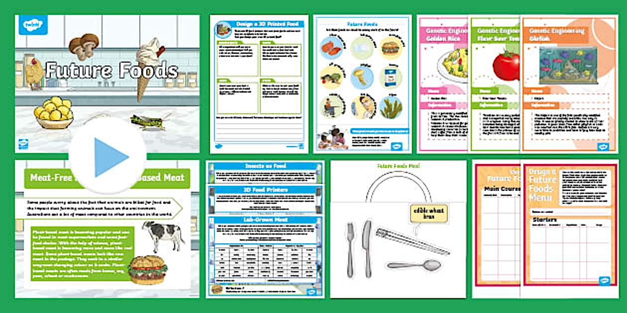Future Foods Science Week Pack (teacher made) - Twinkl