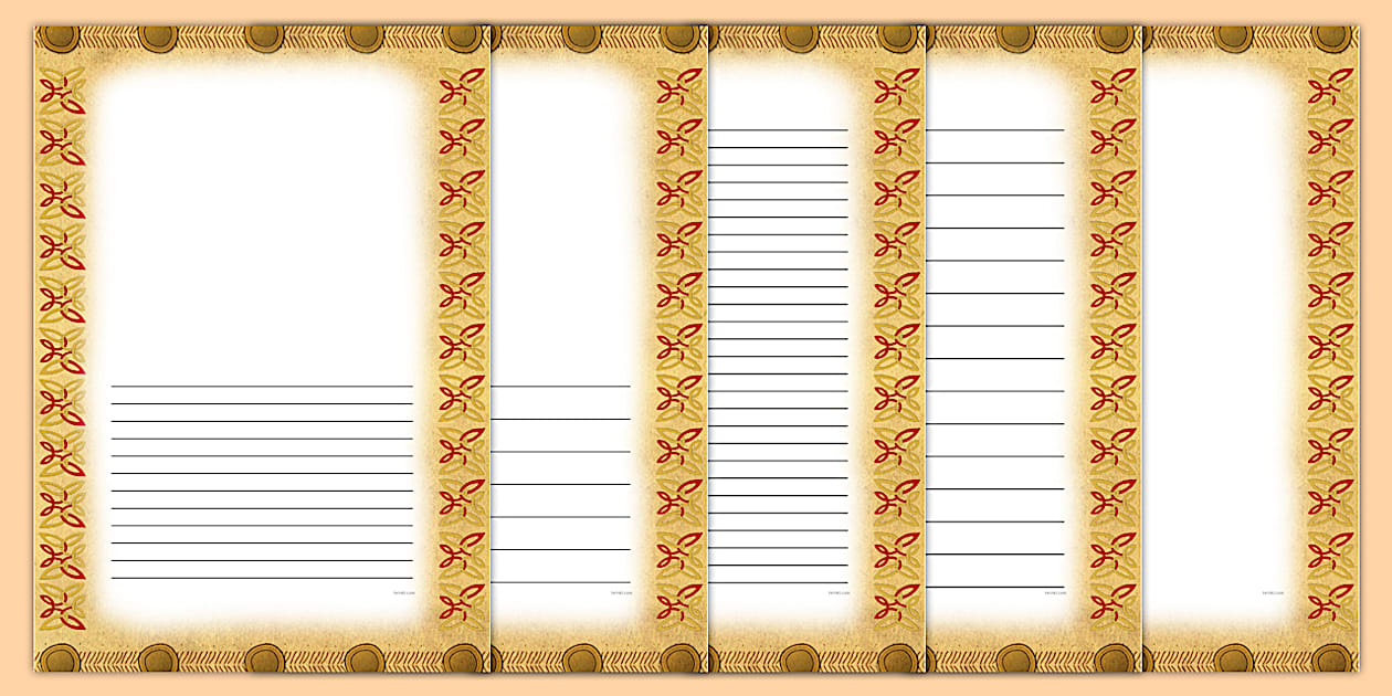 Editable Anglo Saxon Themed Writing Frames (teacher made)