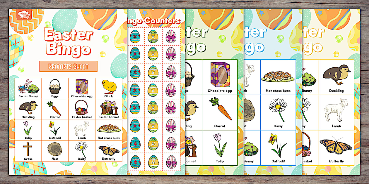 Easter Bingo Printable Game | Twinkl Party
