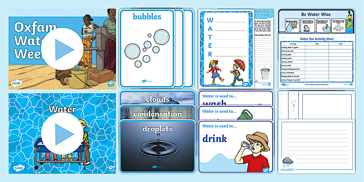 Oxfam Water Week KS1 Resource Pack (teacher made) - Twinkl