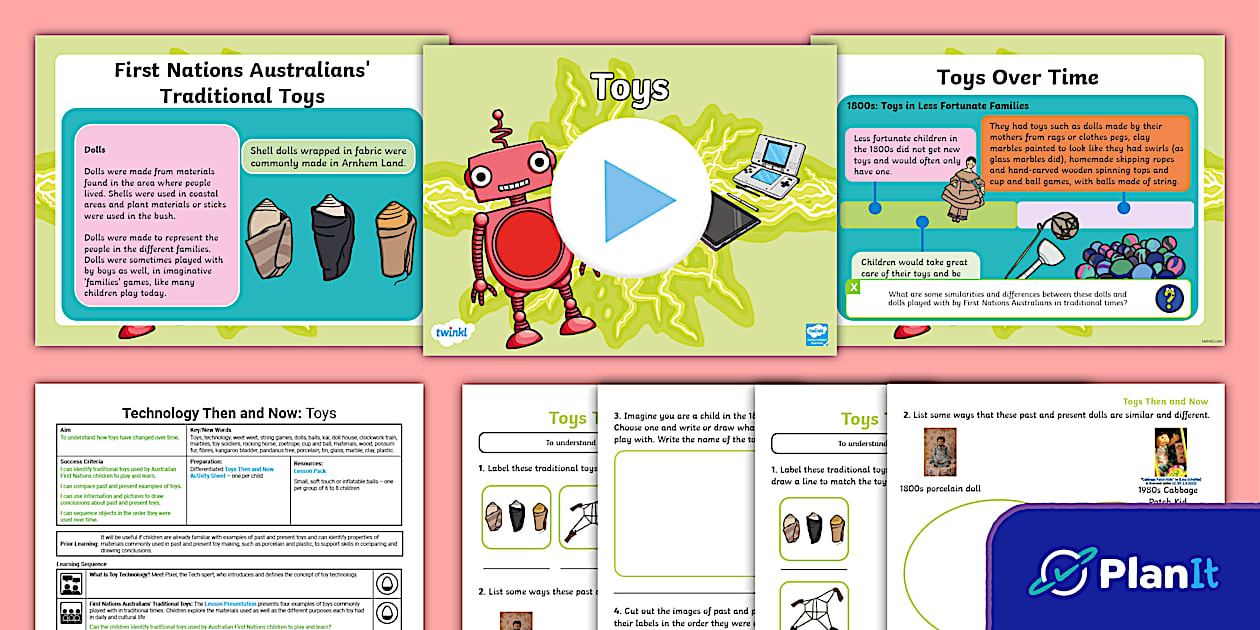 Year 2 HASS History Technology Then and Now Lesson 6