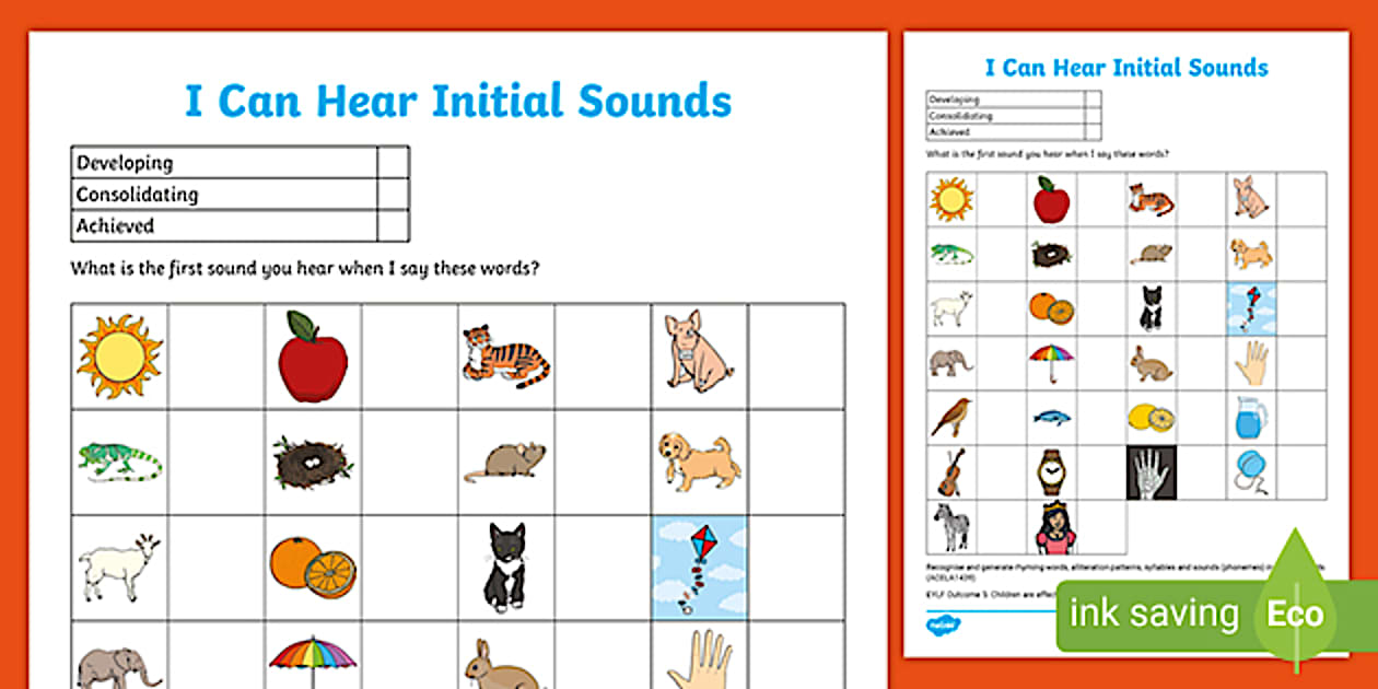 Initial Sounds SATPIN Alphabet Assessment PDF | Twinkl