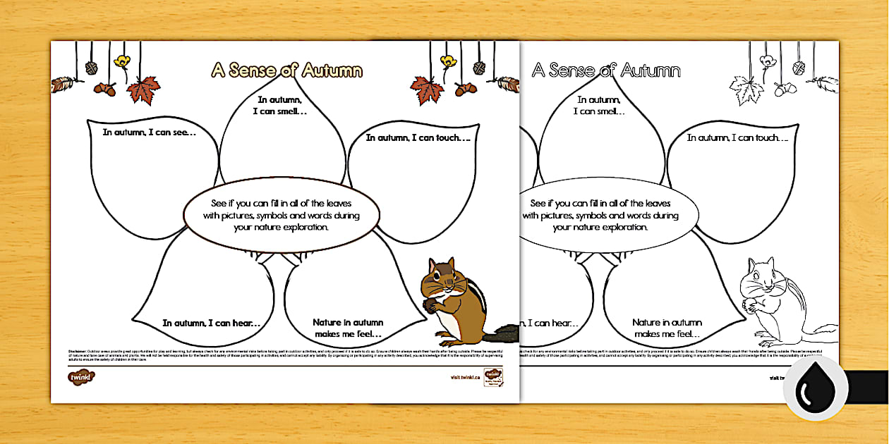 Five Senses of Autumn | Seasons (teacher made) - Twinkl