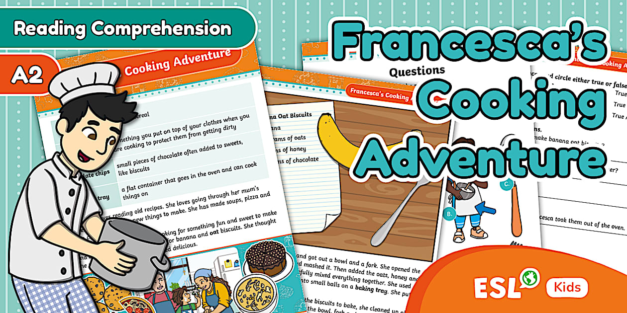 ESL Francesca's Cooking Adventure for Kids