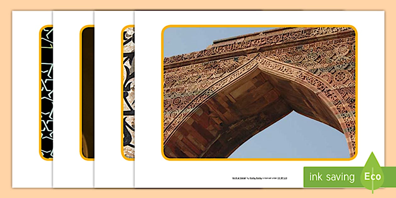 Islamic Art Patterns Display Posters (teacher made) - Twinkl