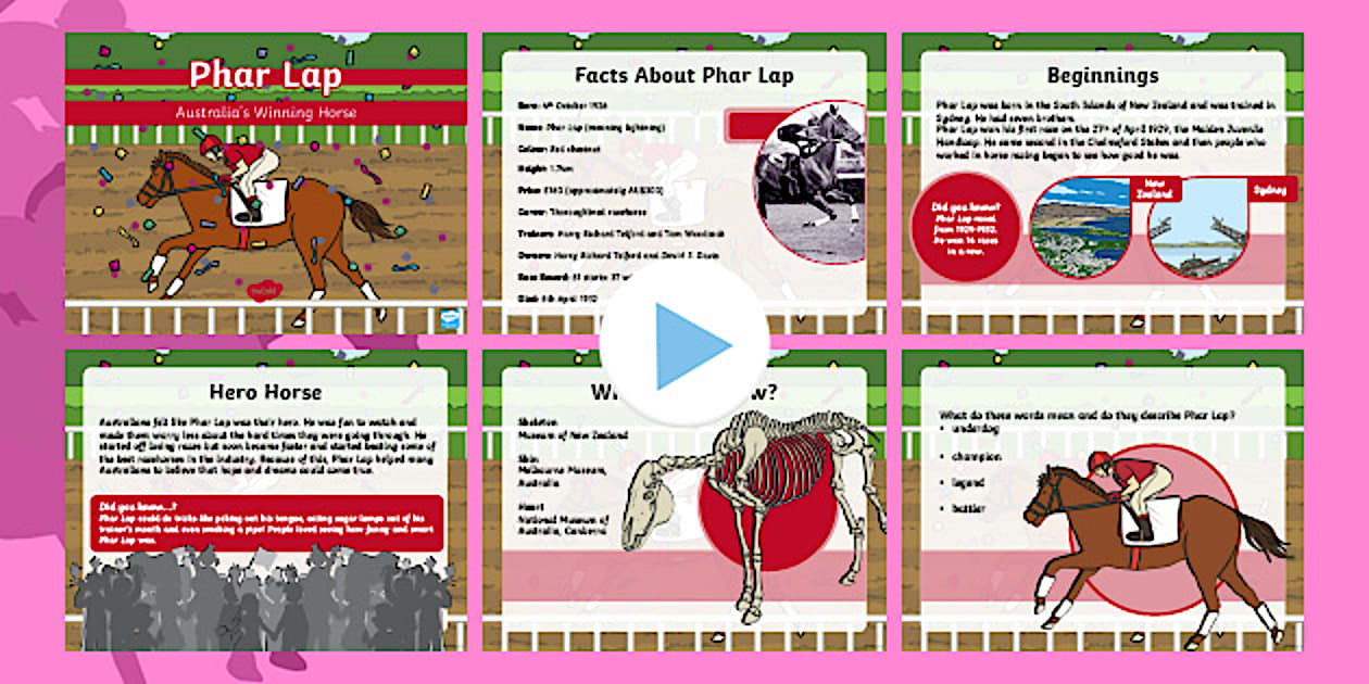Phar Lap PowerPoint (صُمم من قبل مُختصّين)