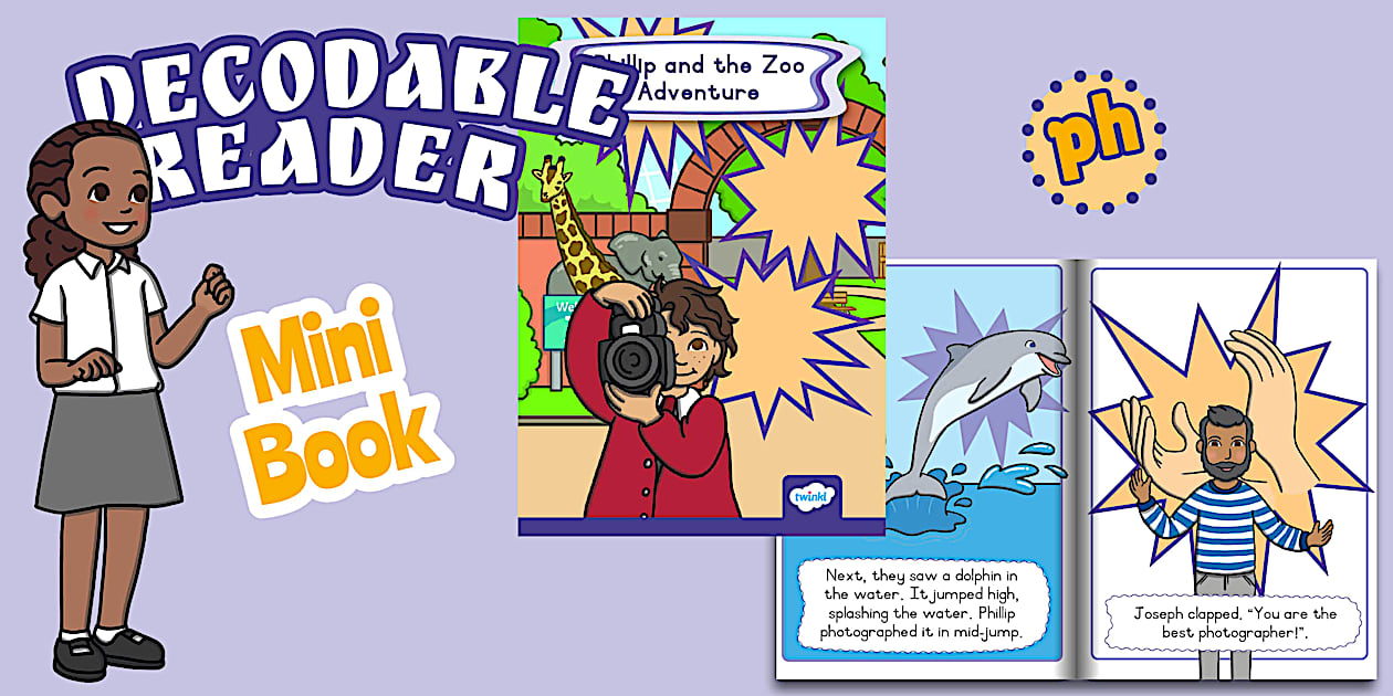 FP Phonics - ph Decodable Reader - Mini Book (CAPS Aligned)