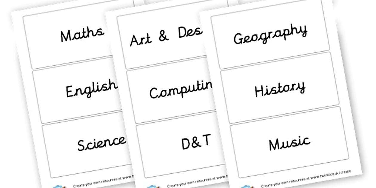 Area Labels for Classrooms - Classroom Management - Twinkl