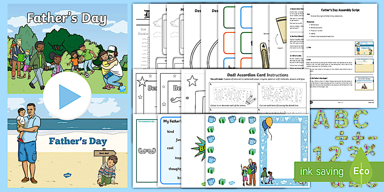 Father's Day KS1 Resource Pack (teacher made) - Twinkl