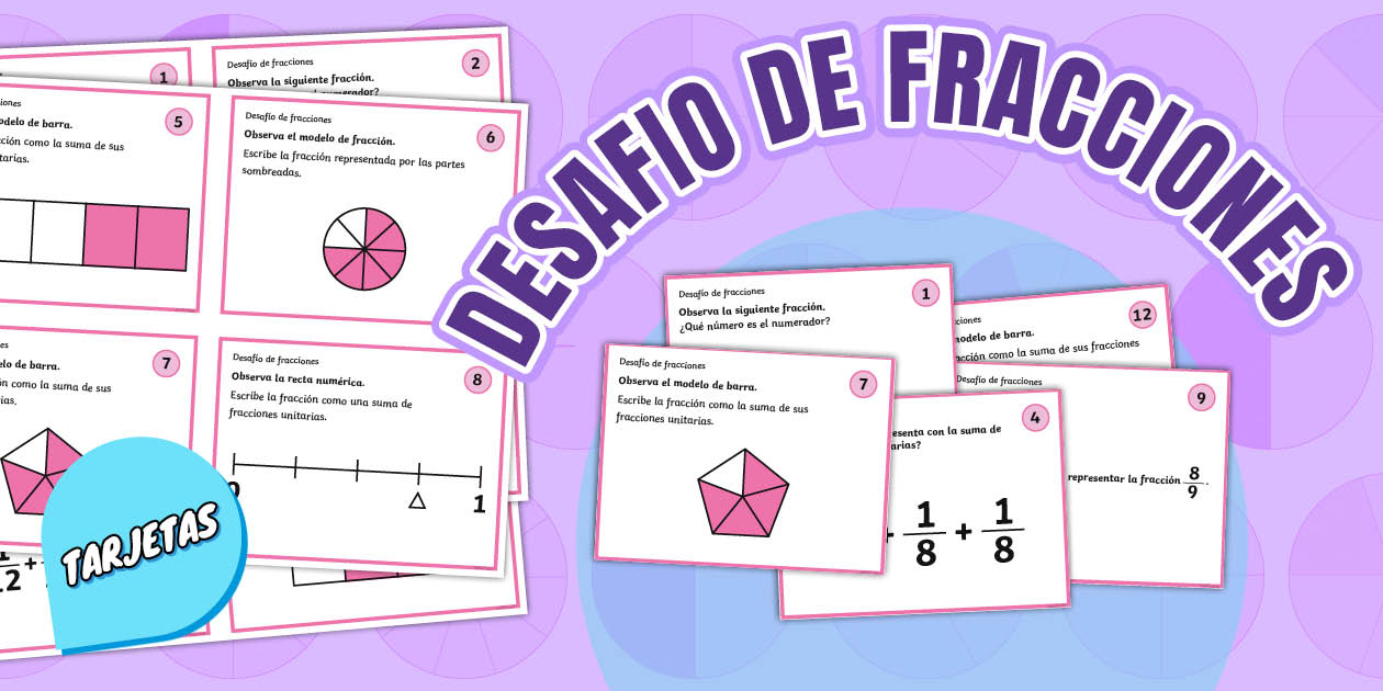 Fracciones fáciles y divertidas