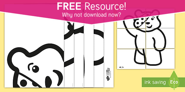 FREE! - Children in Need Pudsey Pictures - Teaching Resources