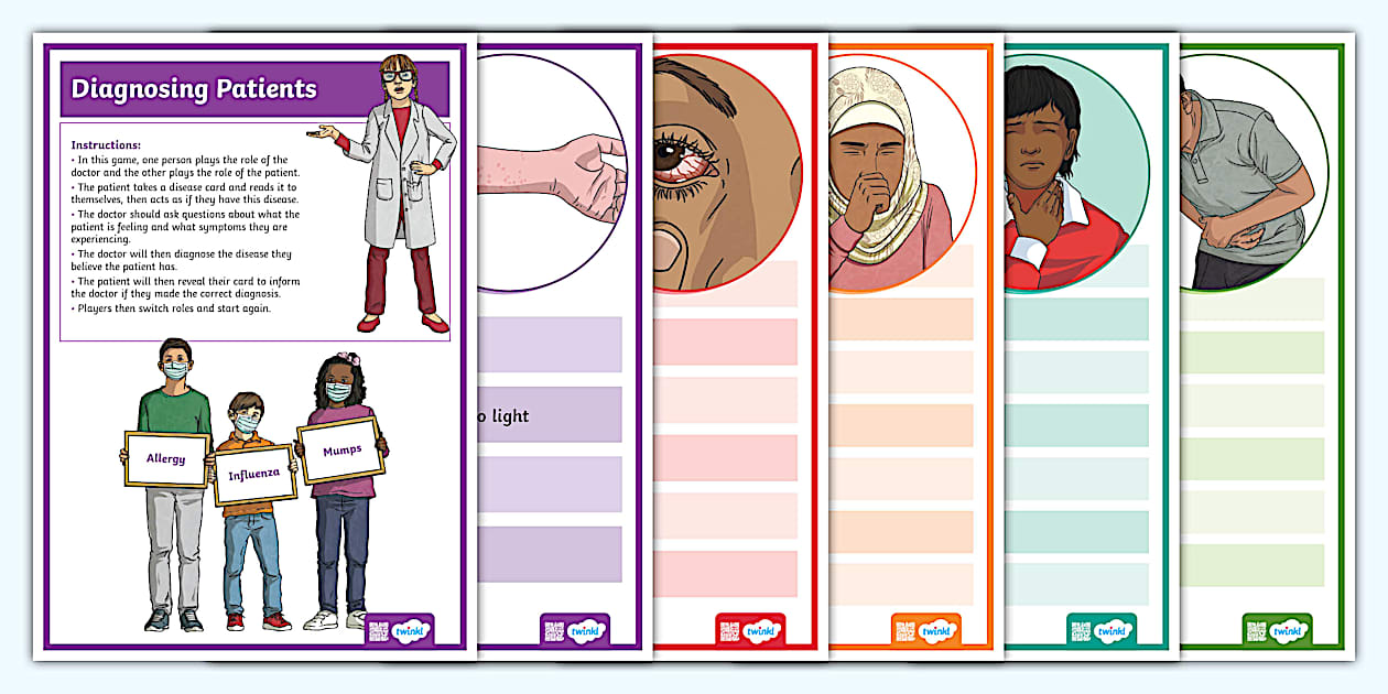 Role-Playing Activity: Diagnosing Patients (teacher made)