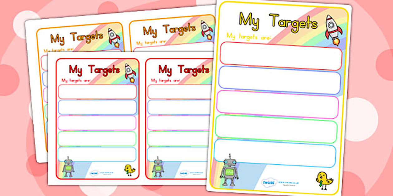 Editable Target Learning Objective Book Labels - Twinkl