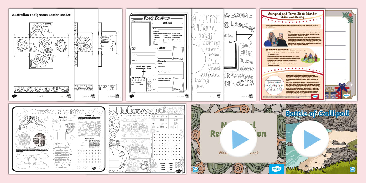 FREE! - Topics and Events Taster Pack F-6 | Twinkl Resources