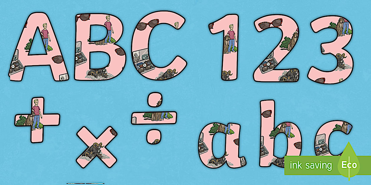 KS2 Fantasy Story Display Lettering (teacher made) - Twinkl