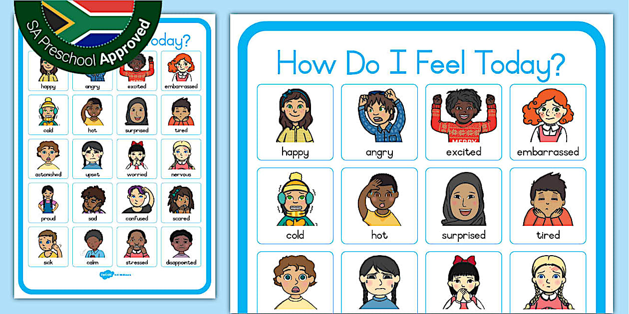 Social Skills: Feelings Chart (teacher made) - Twinkl