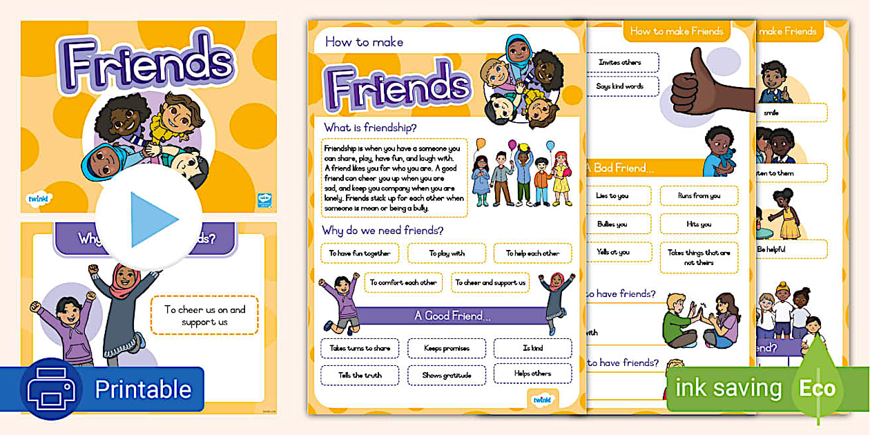 Friends Theme Discussion PowerPoint (teacher made) - Twinkl