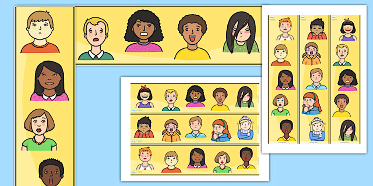 👉 Ourselves Display Borders (Teacher-Made) - Twinkl