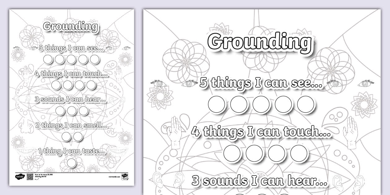 KS2 Grounding Colouring Sheet - Twinkl Colouring - Twinkl