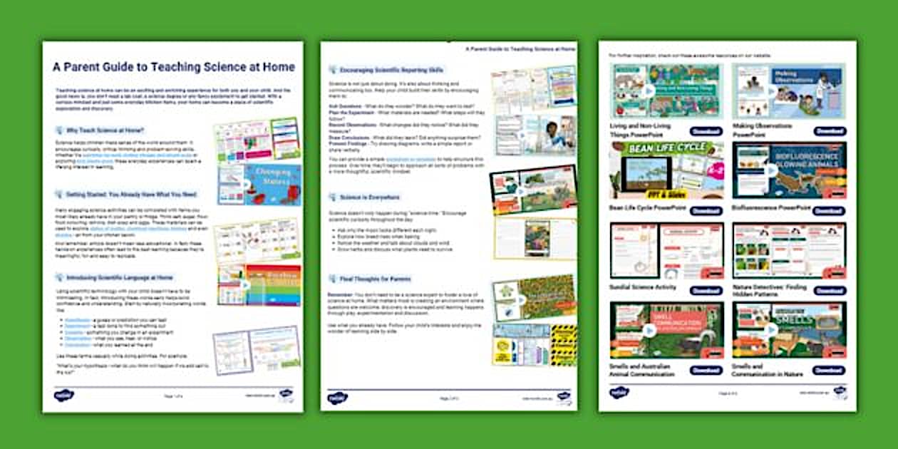 Science Week Home Education Guide (teacher made) - Twinkl