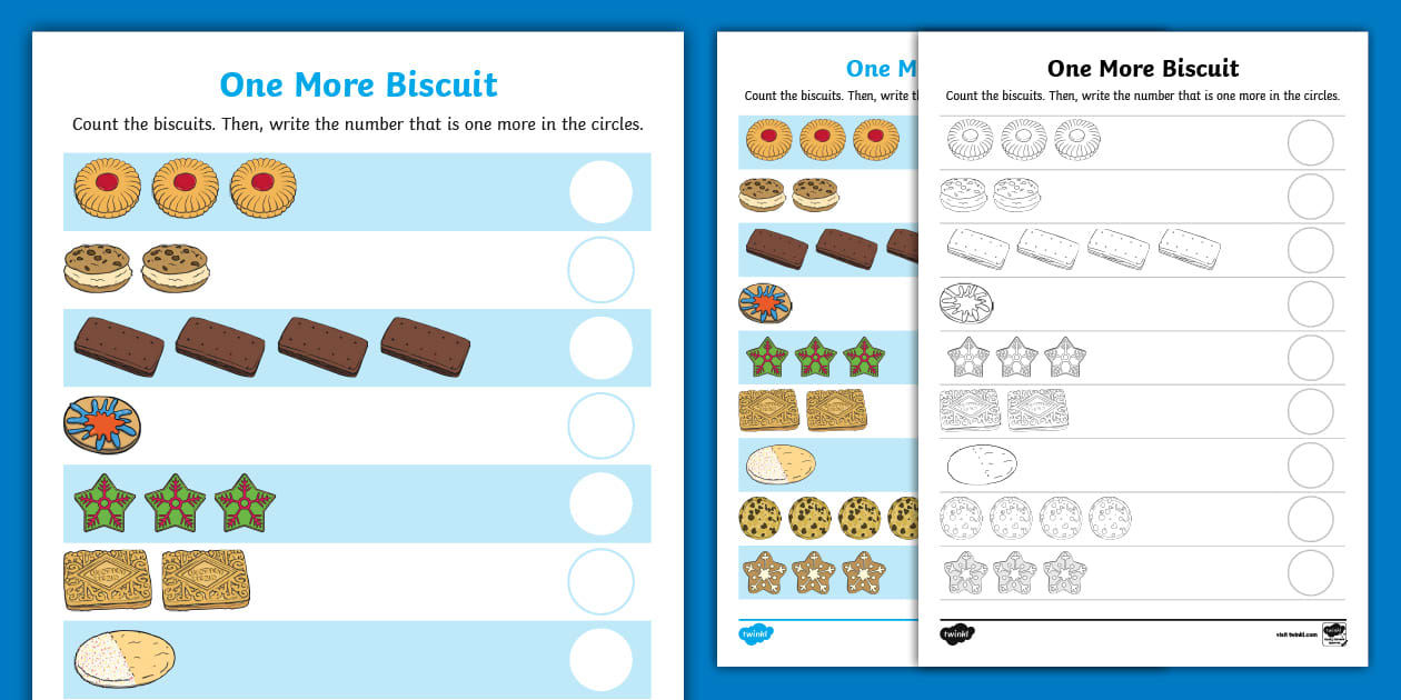 👉 One More Biscuit Activity | Twinkl (teacher made)