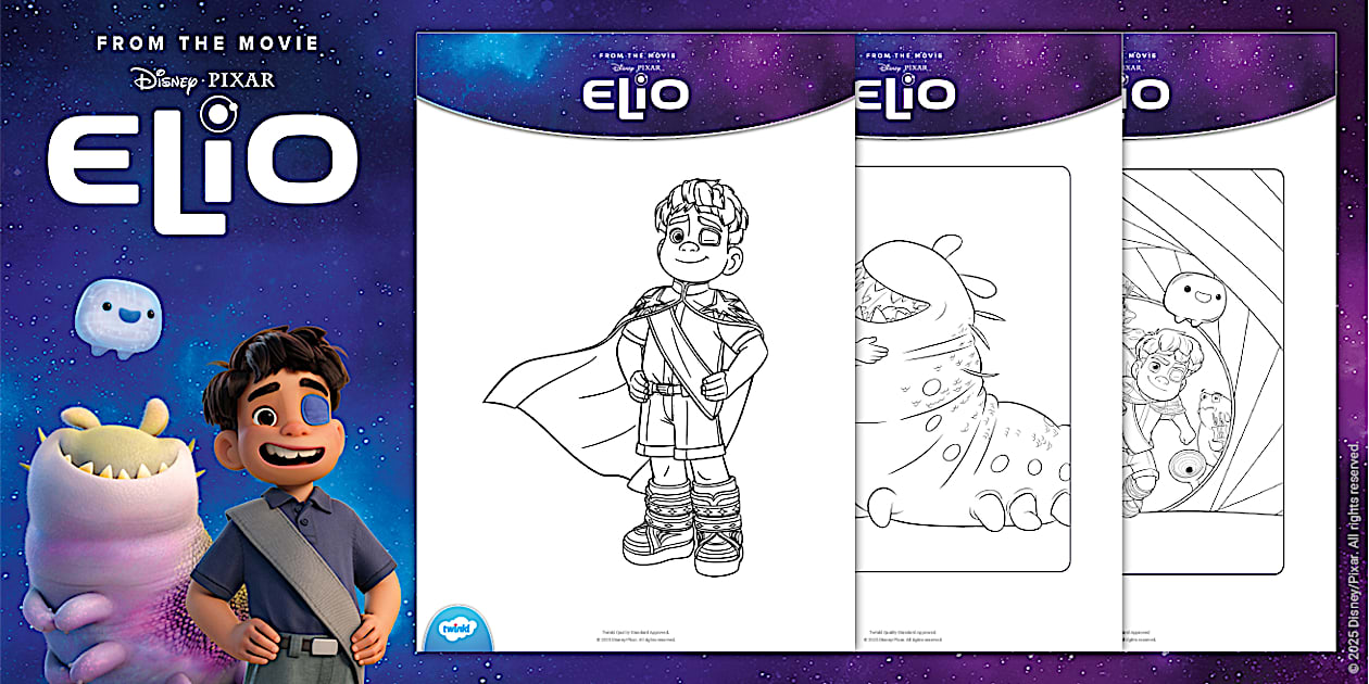Elio: Elio Colouring Pages