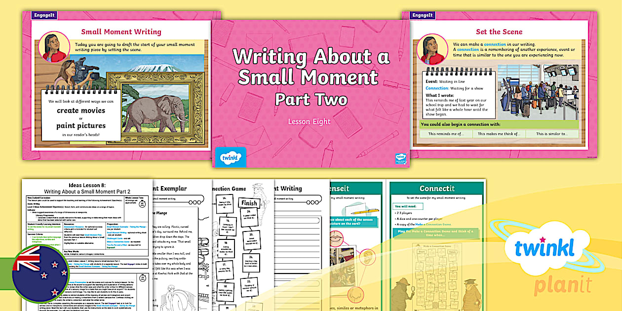 Phase 2 Small Moment Lesson 2: Write a Small Moment Setting