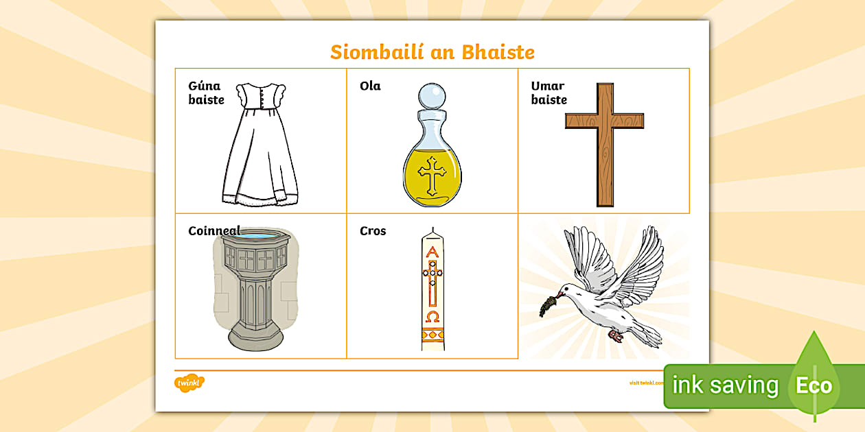 Siombailí an Bhaiste Mata Focail (Teacher-Made) - Twinkl