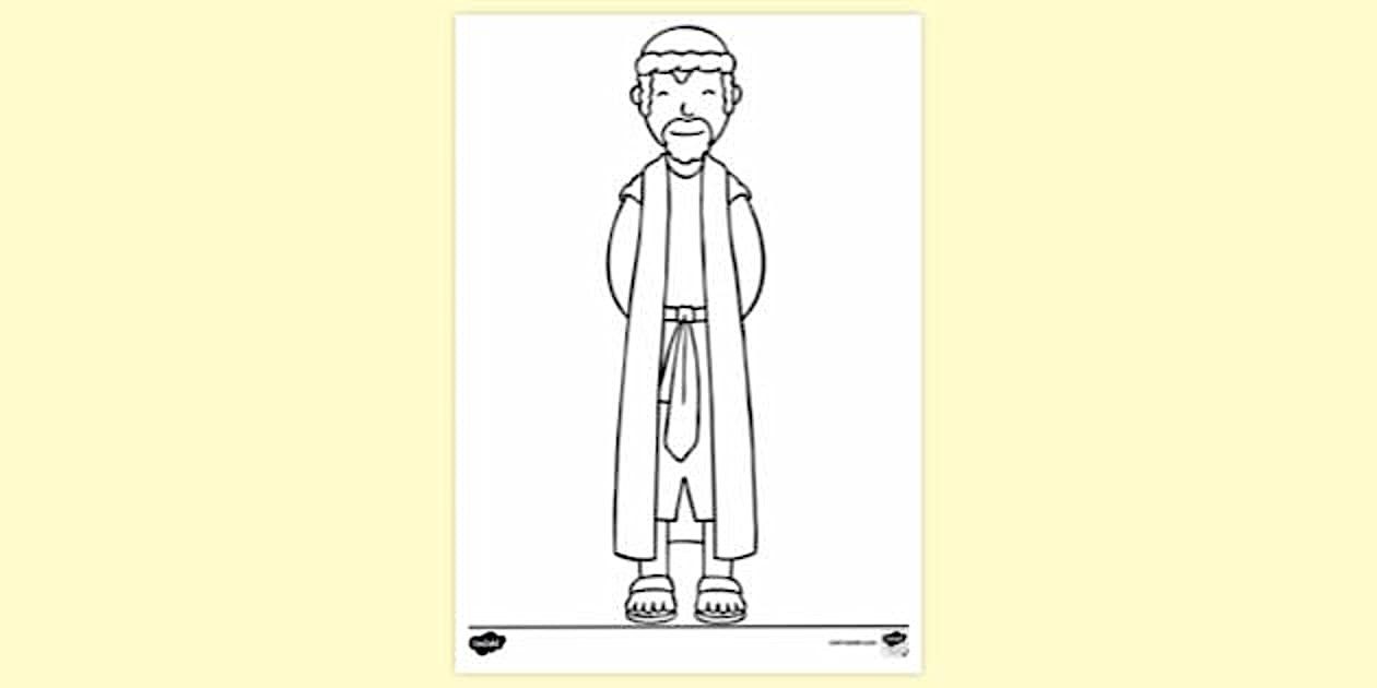 Brother Gad Colouring | Colouring Sheets (teacher made)