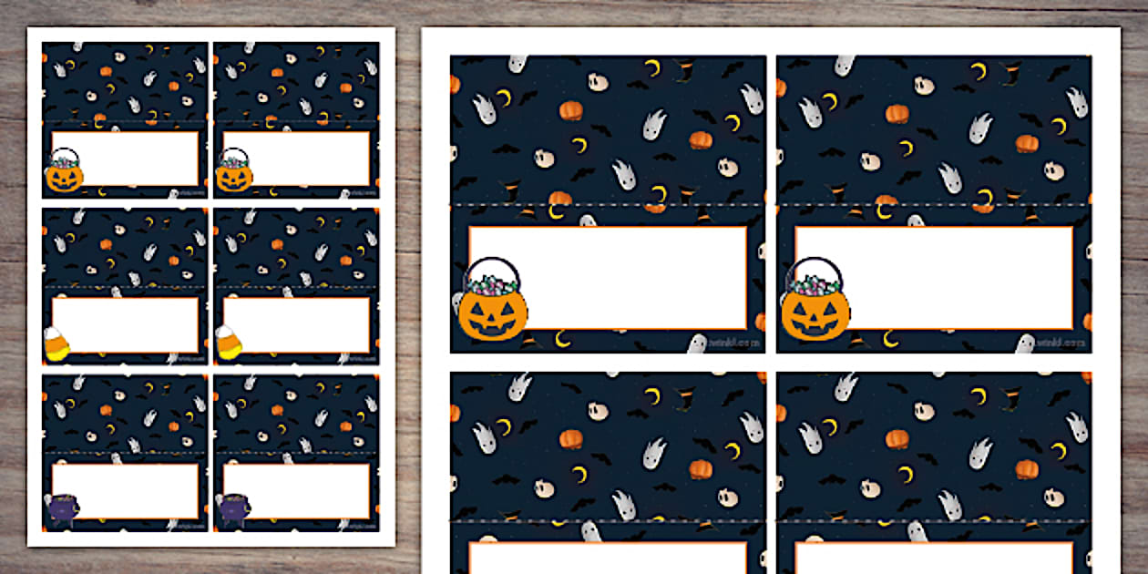 Halloween Food Labels | Twinkl Party (Teacher-Made) - Twinkl