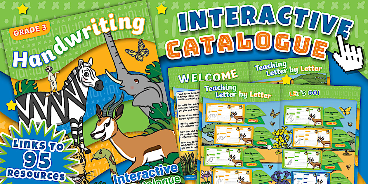 Handwriting - Cursive Writing Interactive Catalogue