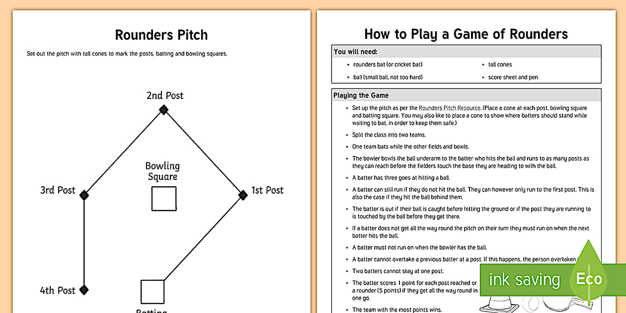 Rounders Activity Pack - Twinkl