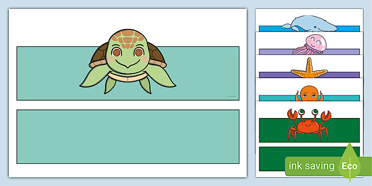 Under the Sea Role Play Headband Pack - KS1 - Kindergarten - Oceans