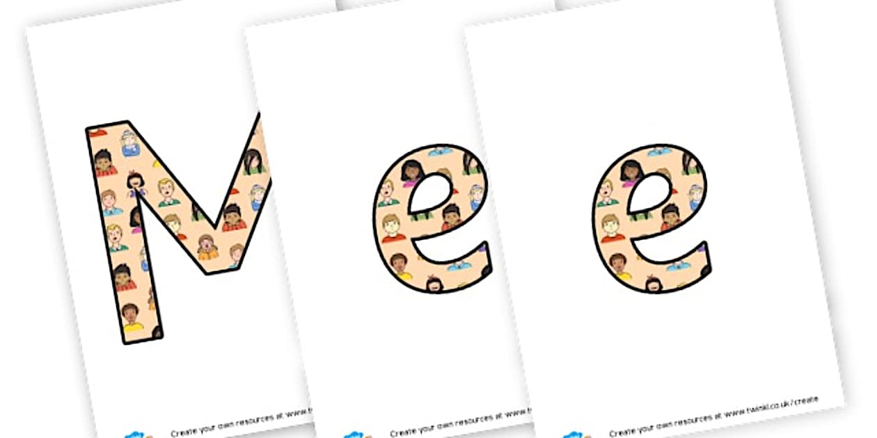 staff - display lettering (teacher made) - Twinkl