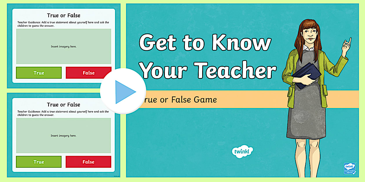 Get to Know Your Teacher PowerPoint Game (teacher made)