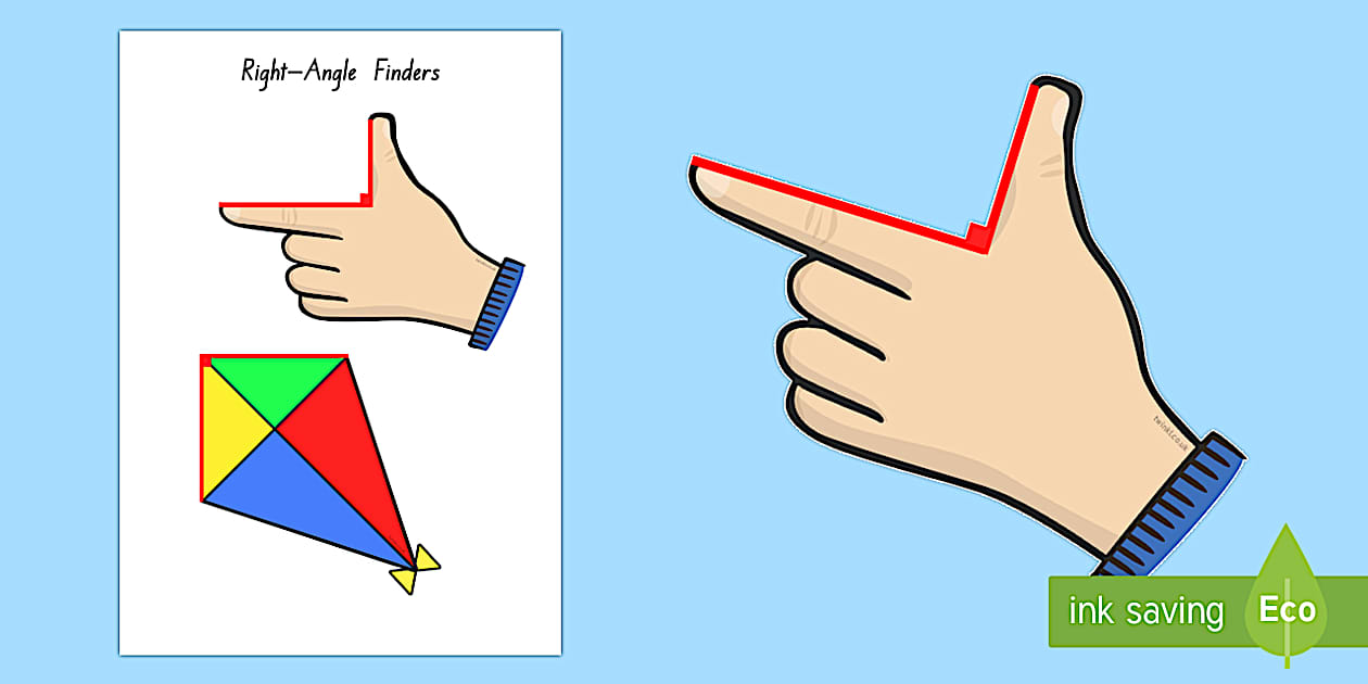 Right Angle Finders (teacher made) - Twinkl