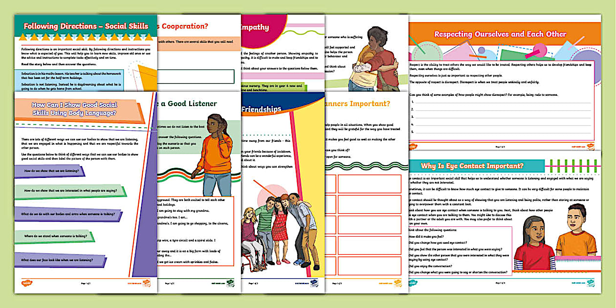 Social Skills Intervention Resource Pack | Twinkl Inclusion
