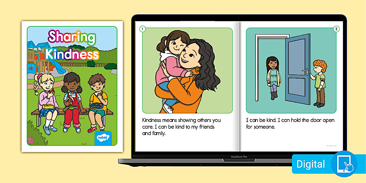 Sharing Kindness Emergent Reader eBook | Cognition | Twinkl