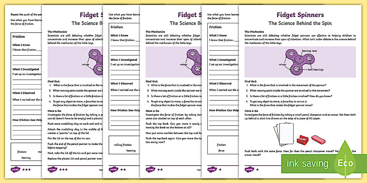 Middle Ability Fidget Spinners - The Science Behind the Spin Differentiated