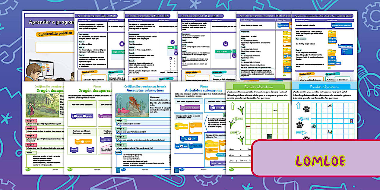 Pack LOMLOE: Programación con Scratch (teacher made)